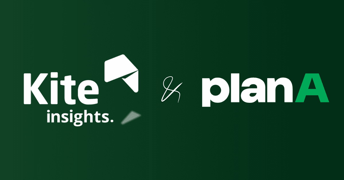 Kite Insights and Plan A partner to accelerate corporate decarbonisation